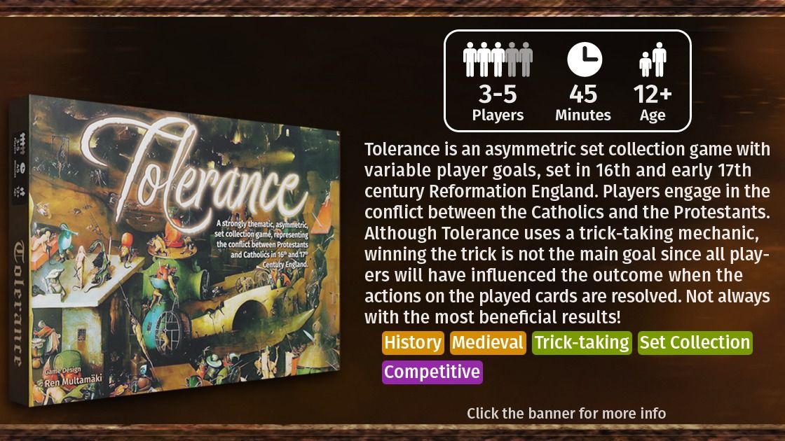 Review of Tolerance | Hypehaven
