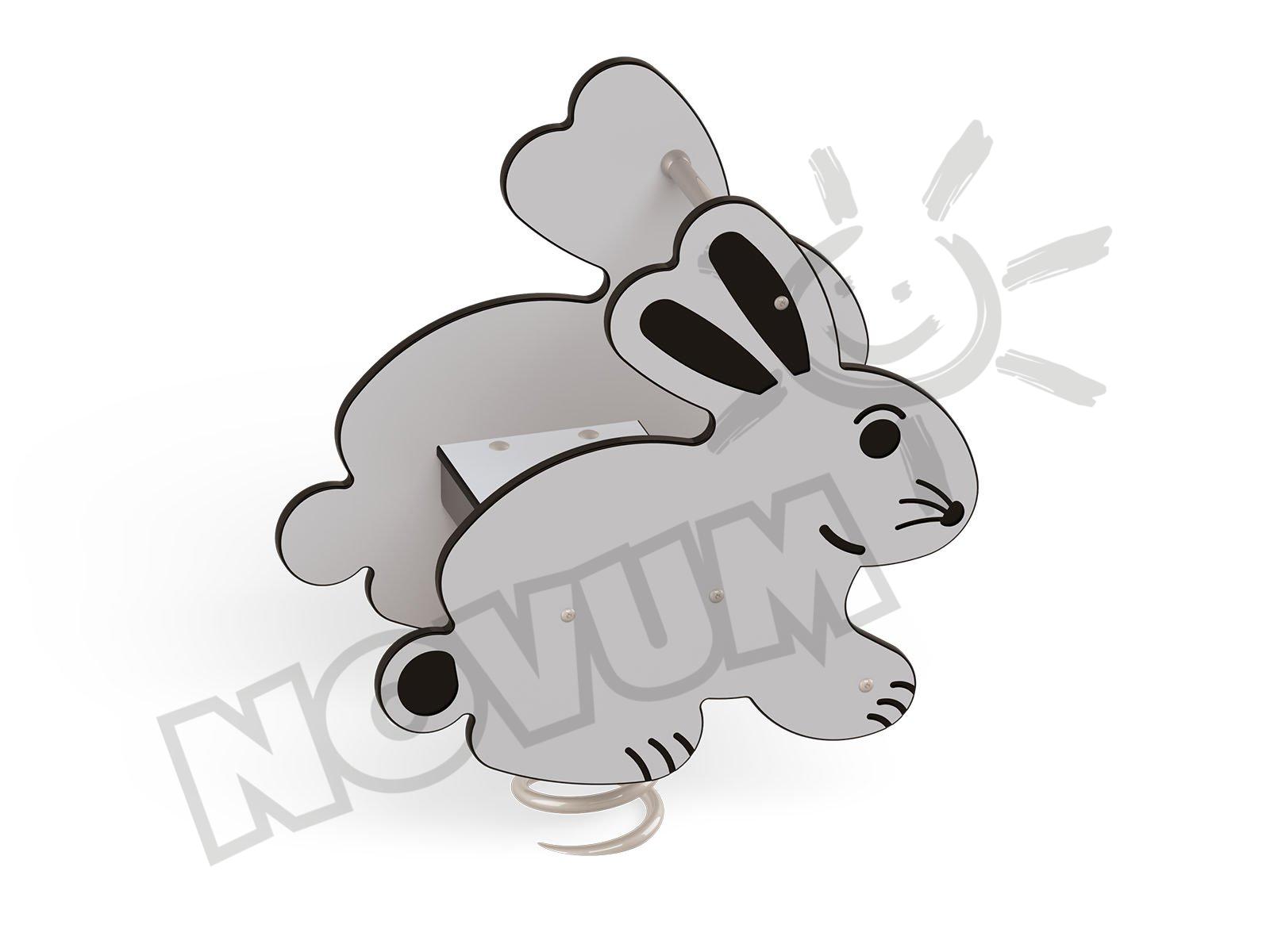 Rabbit rocker / metal base | 30114EPZK