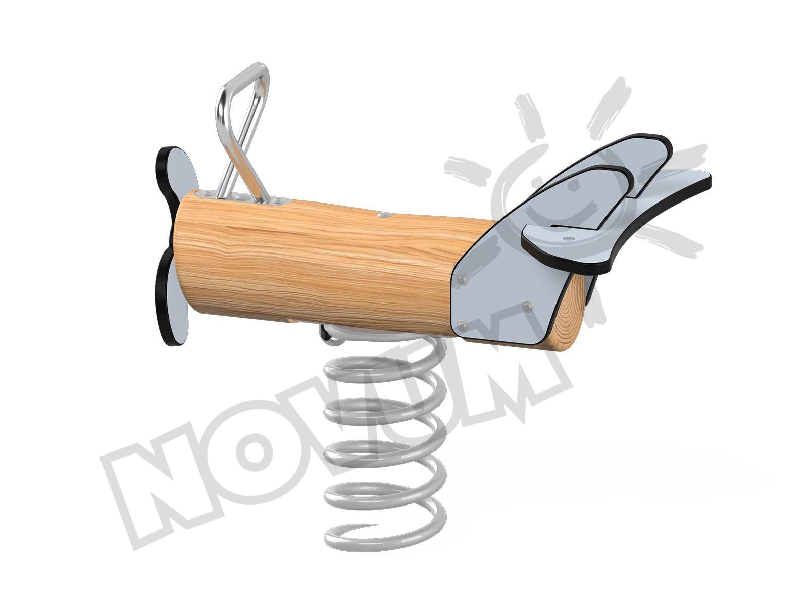 Plane rocker Robinio / concrete base | 30101