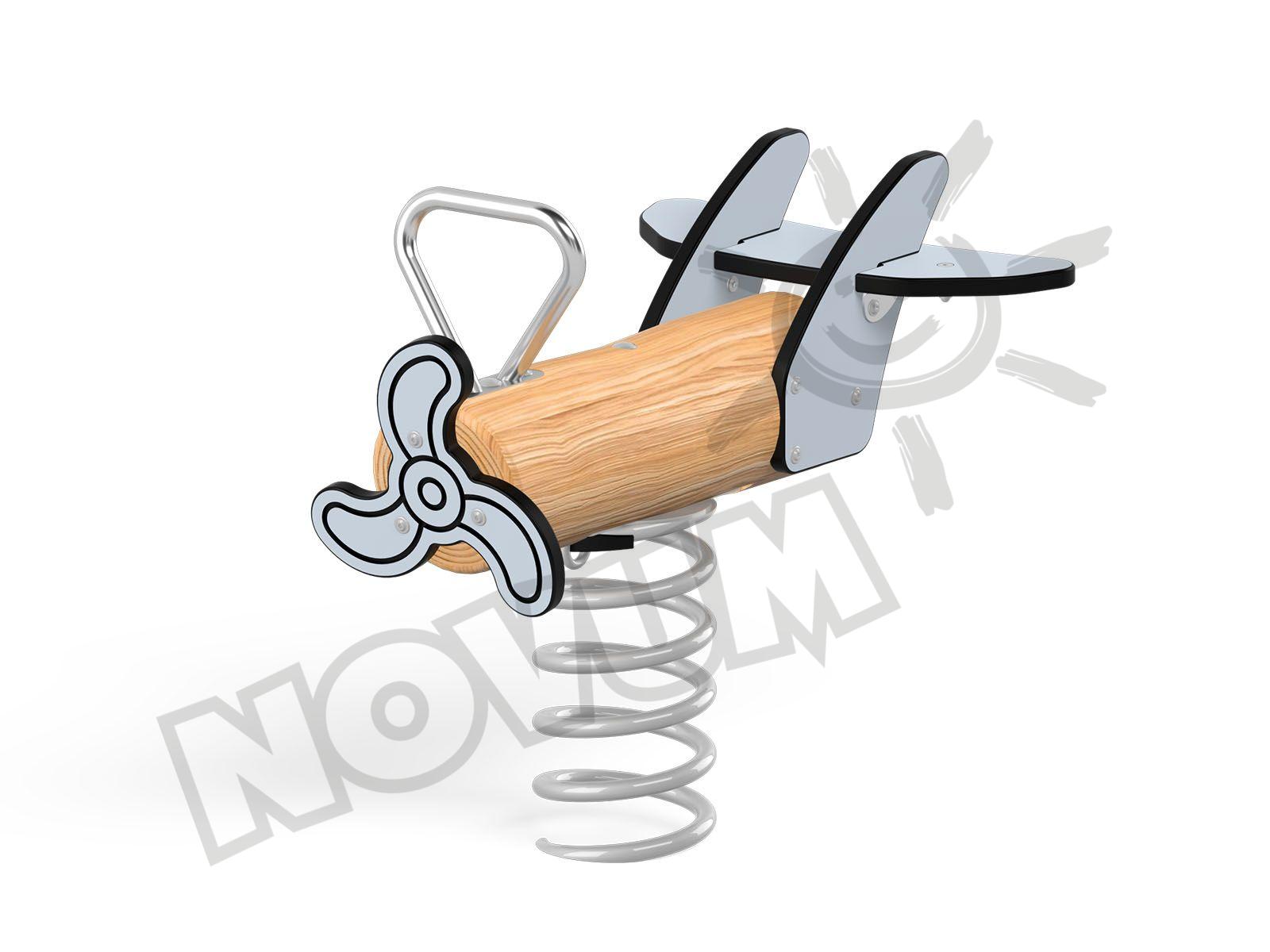 Plane rocker Robinio / concrete base | 30101