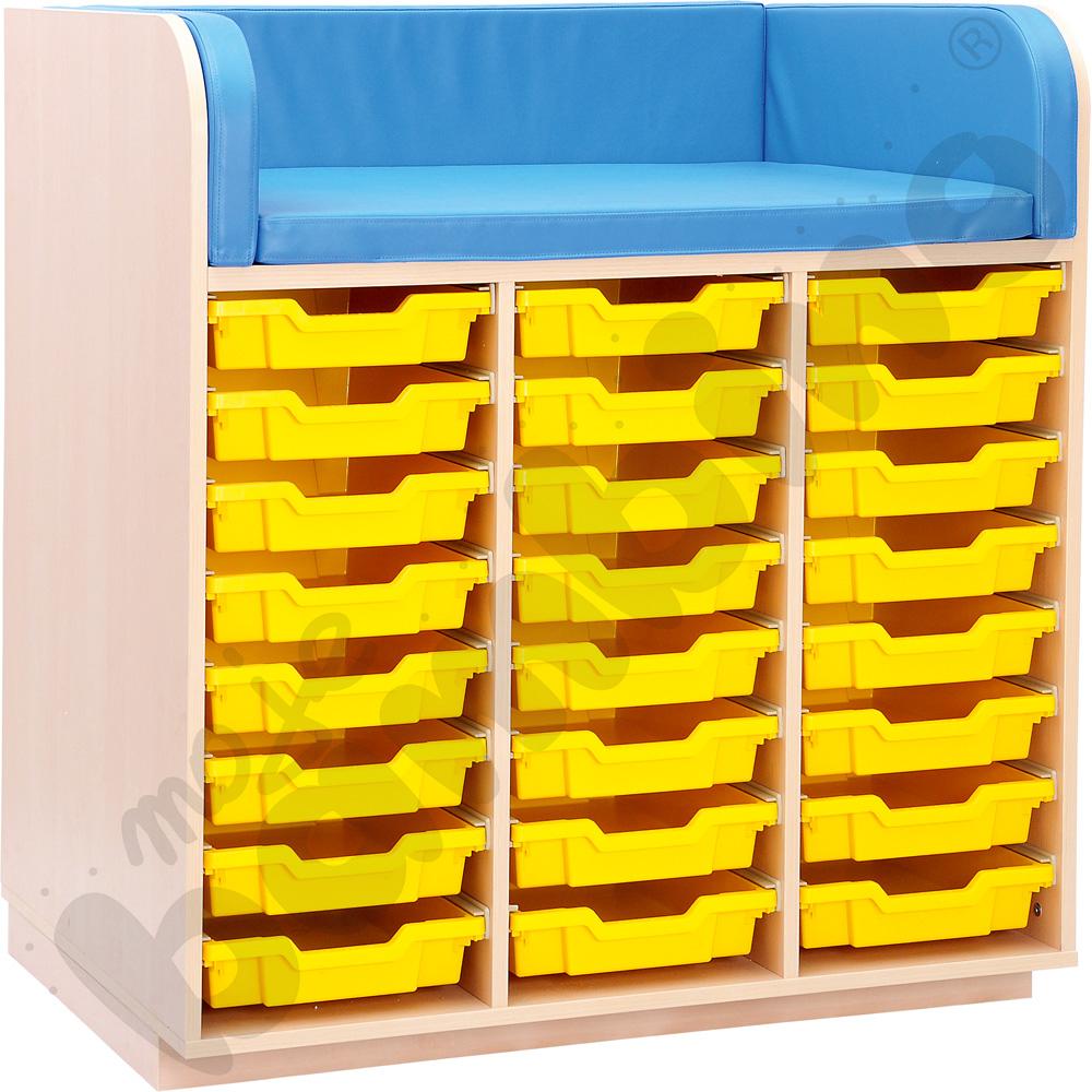 Changing table for containers with sides - birch | 100990 | Moje ...