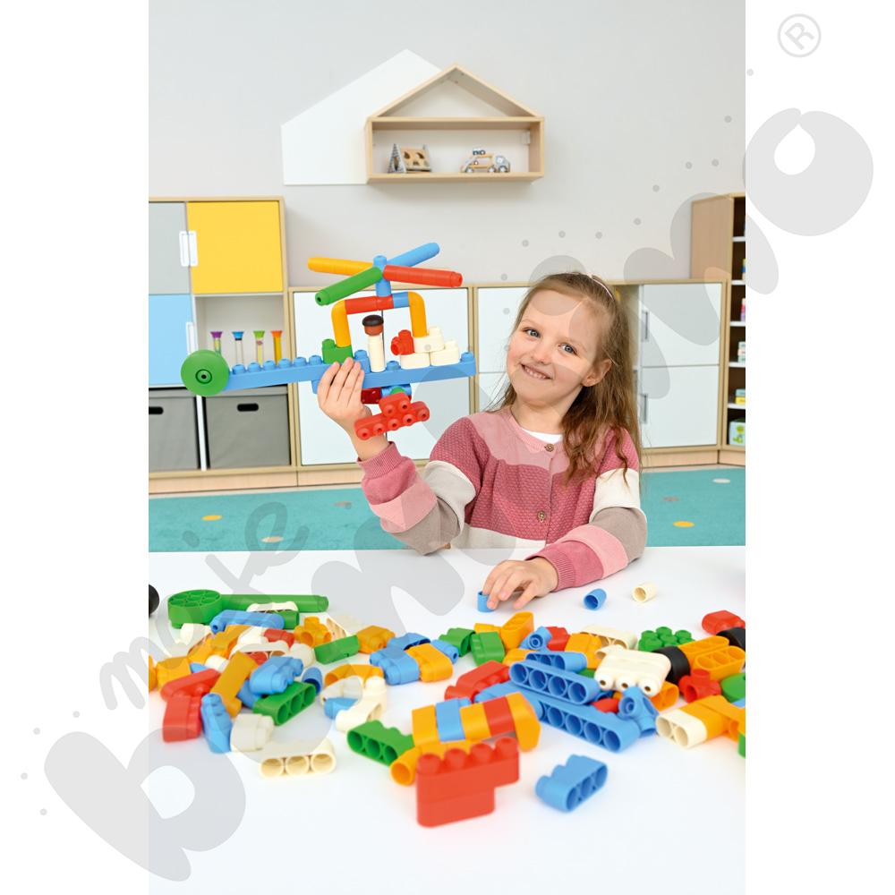 Poly-M educational blocks, 400 elements | 532167 | Moje Bambino store
