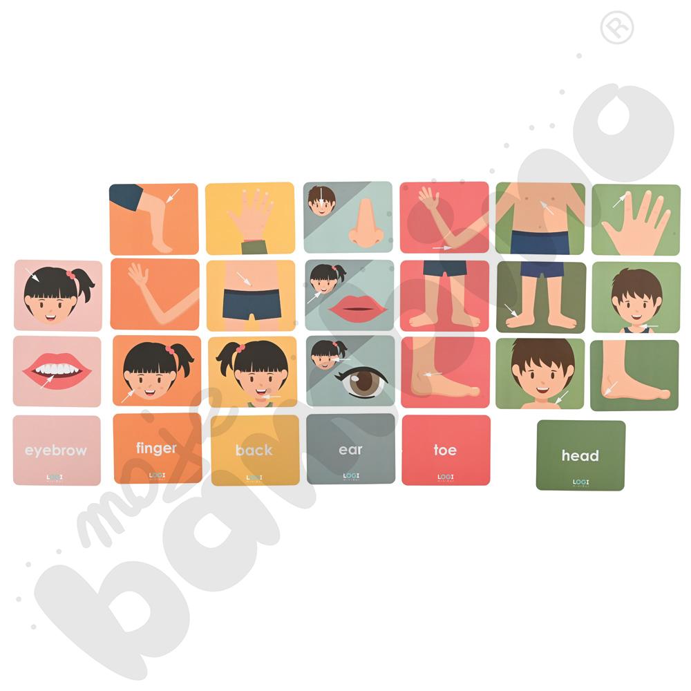 LOGI miniBot – parts of the body (in English) | BOT1203-EN | Moje Bambino store