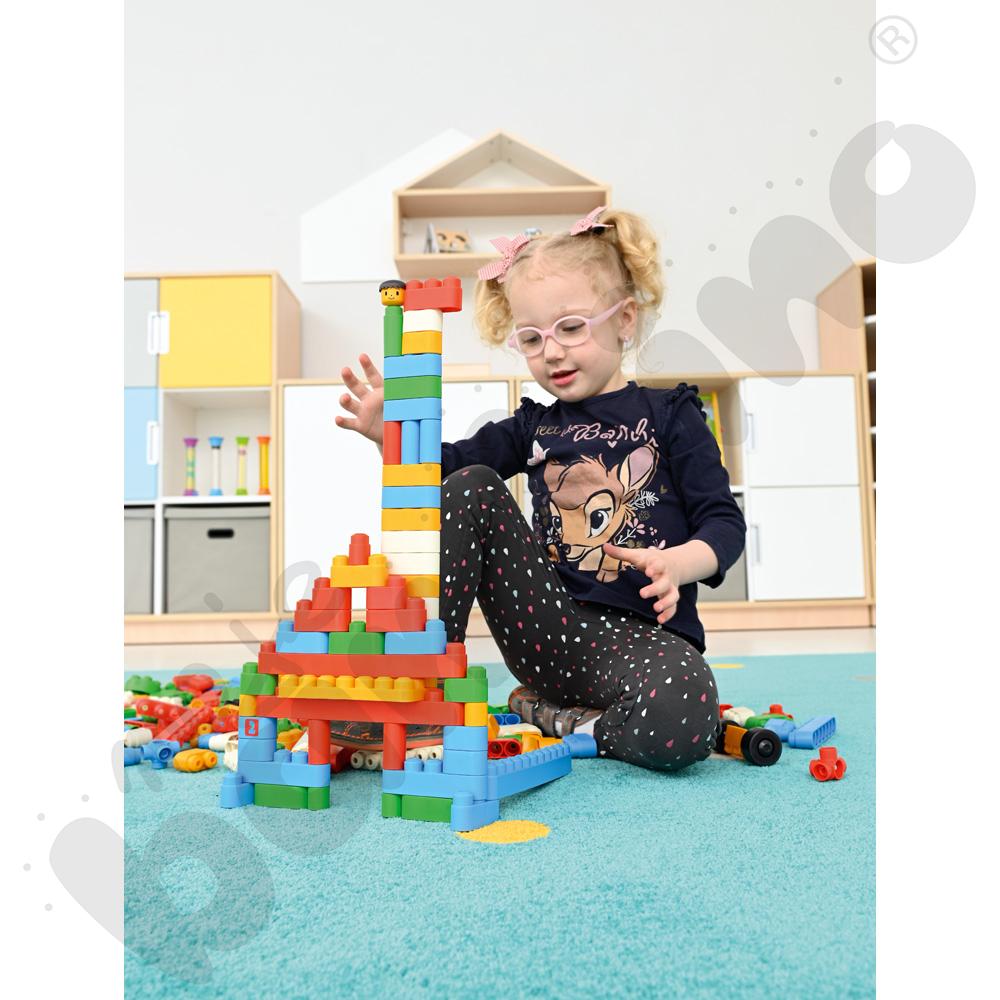 Poly-M educational blocks, 400 elements | 532167 | Moje Bambino store