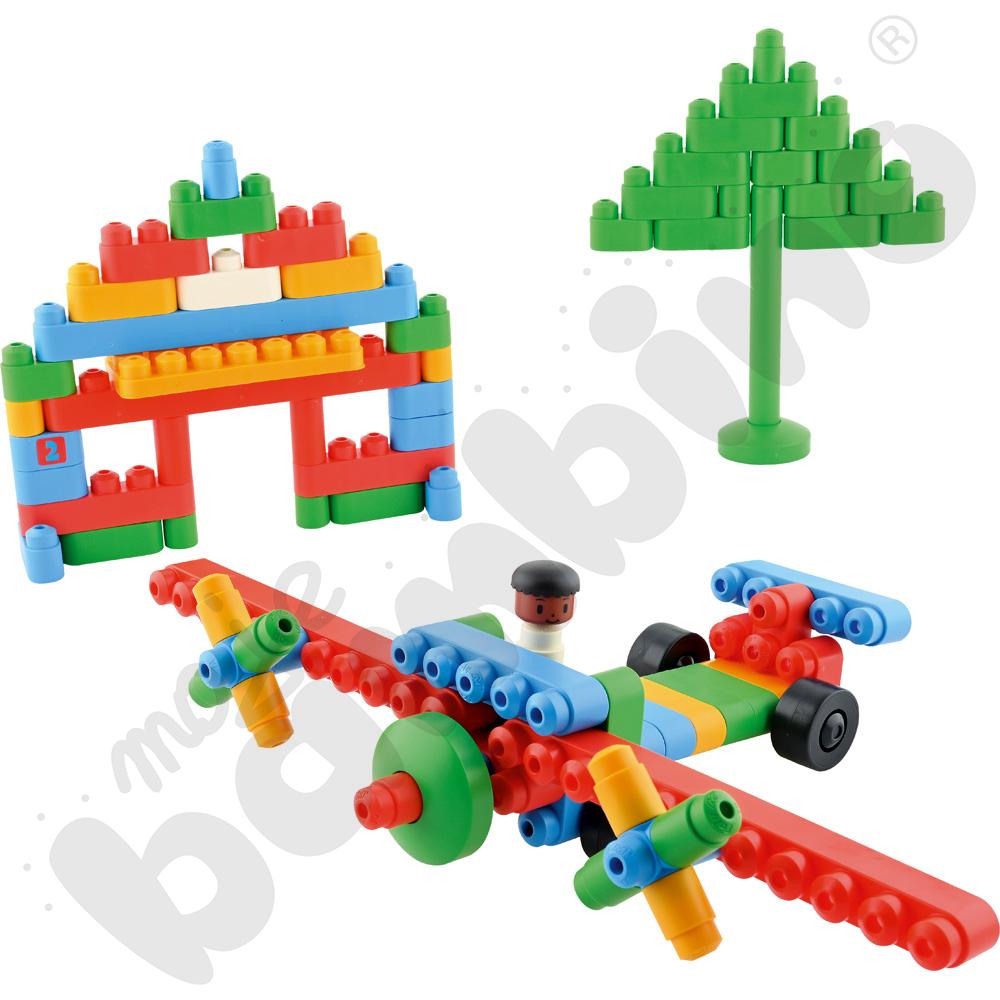 Poly-M educational blocks, 400 elements | 532167 | Moje Bambino store