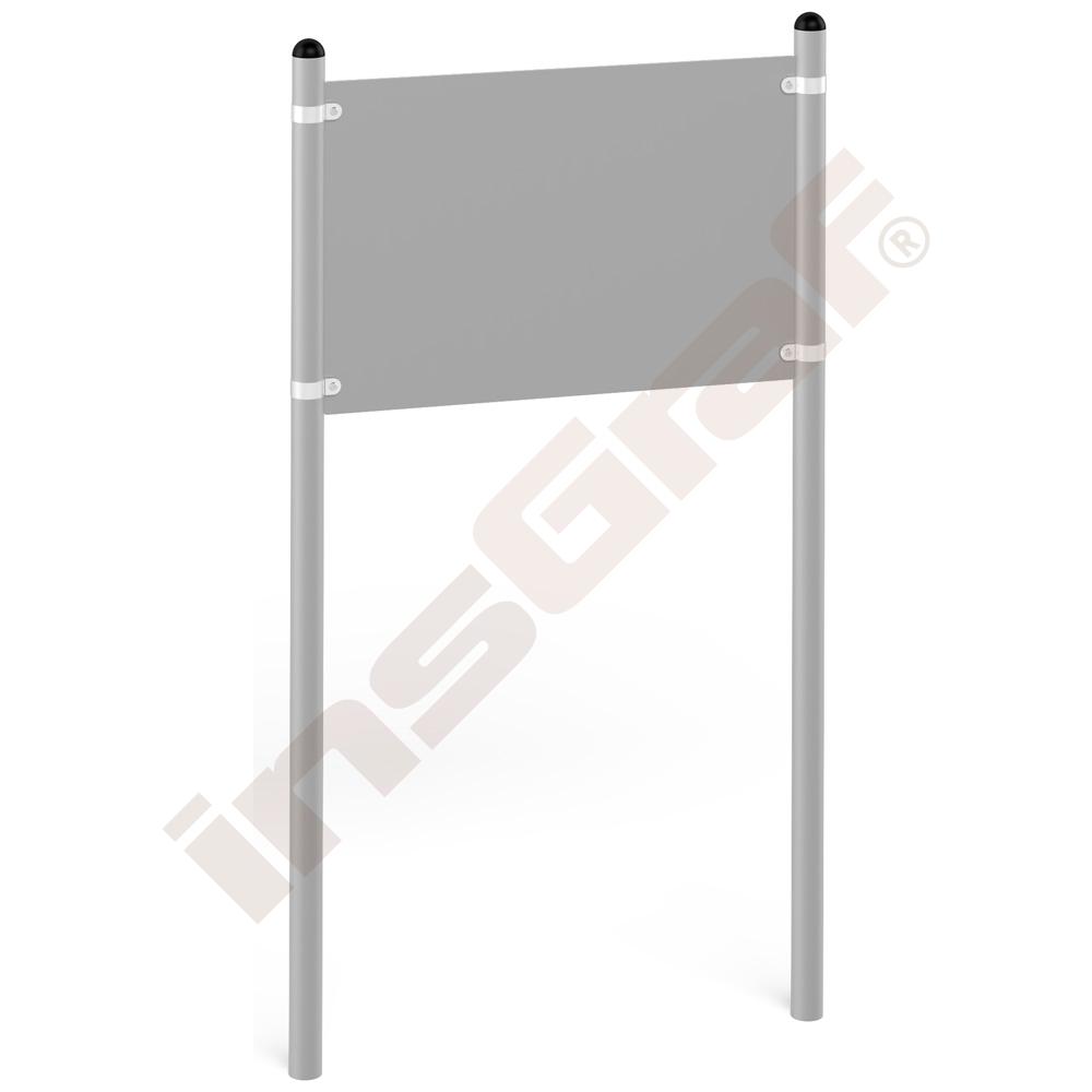 Infotafel, breit, Metallpfosten | NV5351DE | Online-Shop insGraf