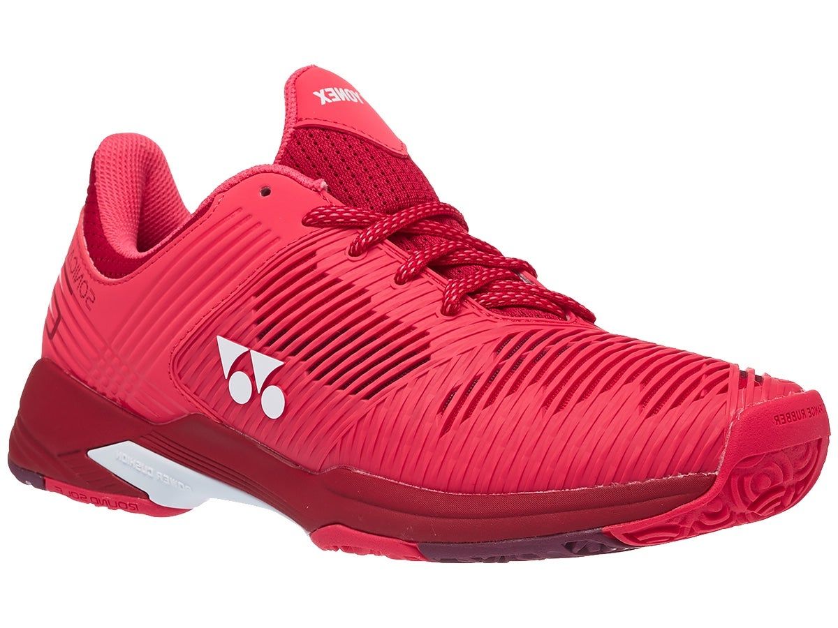 Yonex Power Cushion Sonicage 2 Women Clay - rouge pink | Tennis Zone ... Yonex Power Cushion Sonicage 2 Women Clay - rouge pink | Tennis Zone ...