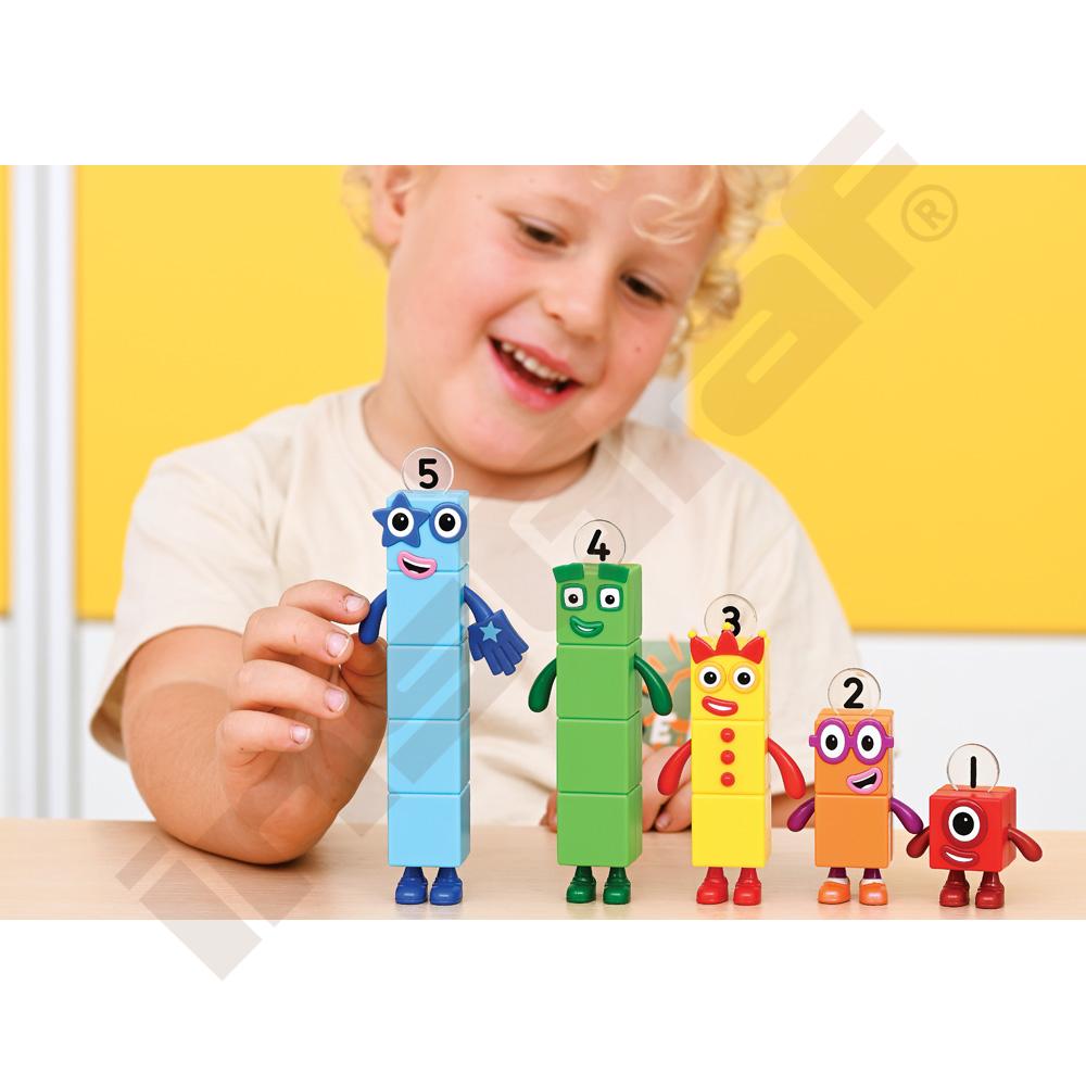 Numberblocks - kocky na výučbu počítania | 358070 | e-shop Insgraf