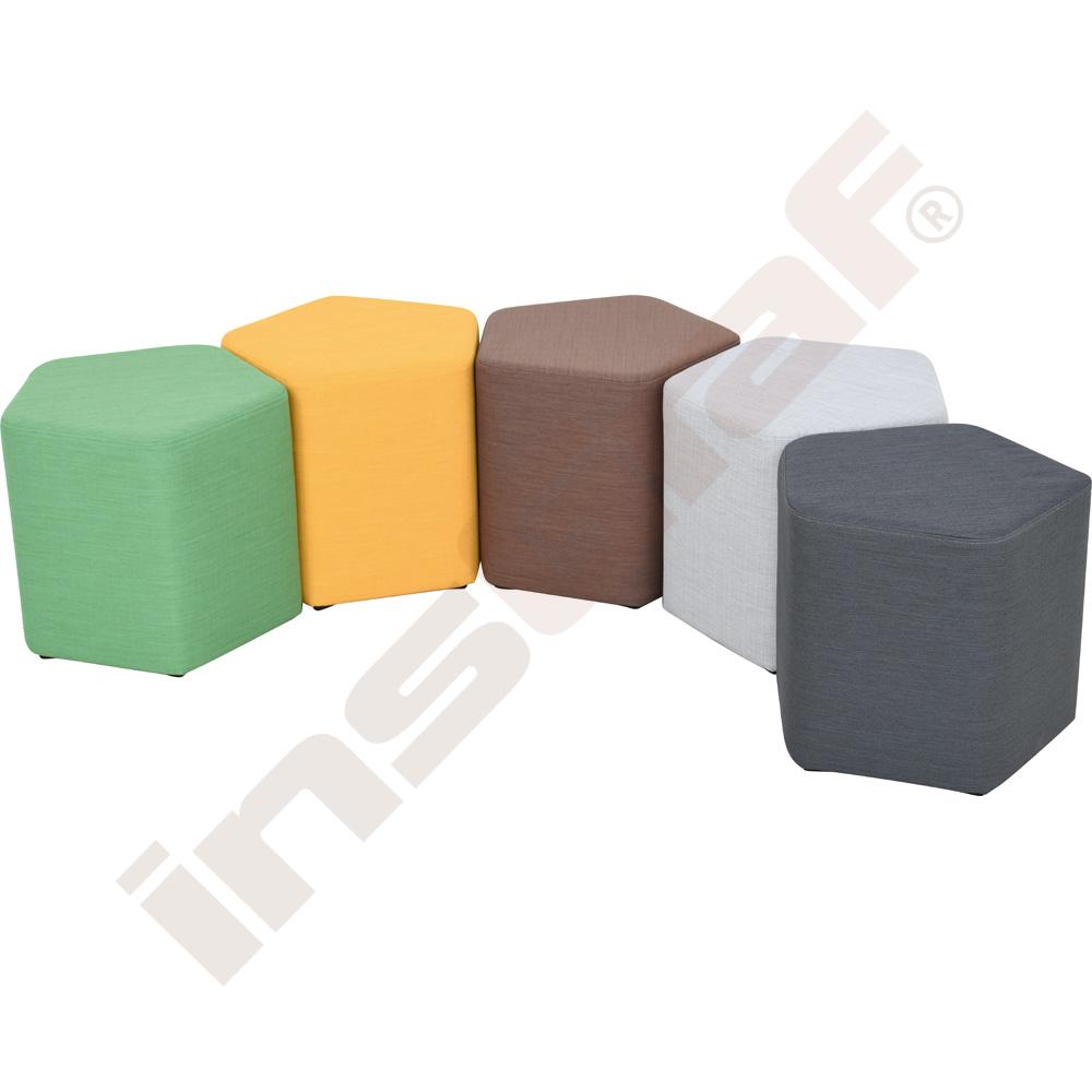 Taburetka Inflamea 1 päťhran - horčicová | horčicová | 101892 | e-shop ...